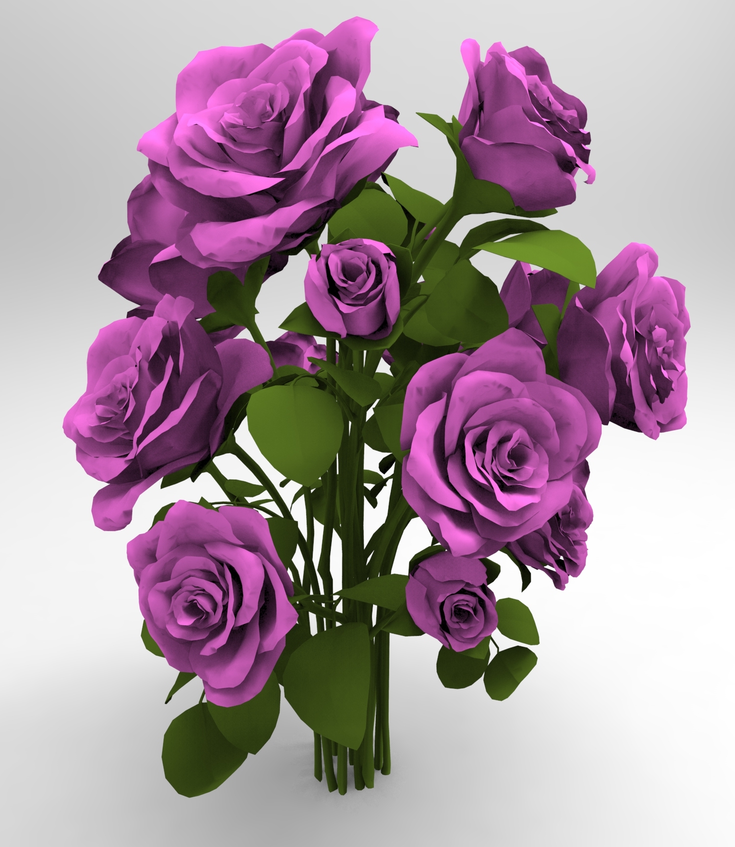 modelo 3d rosas 02 - TurboSquid 1576317
