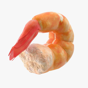 Shrimp Seafood 3D Models for Download | TurboSquid