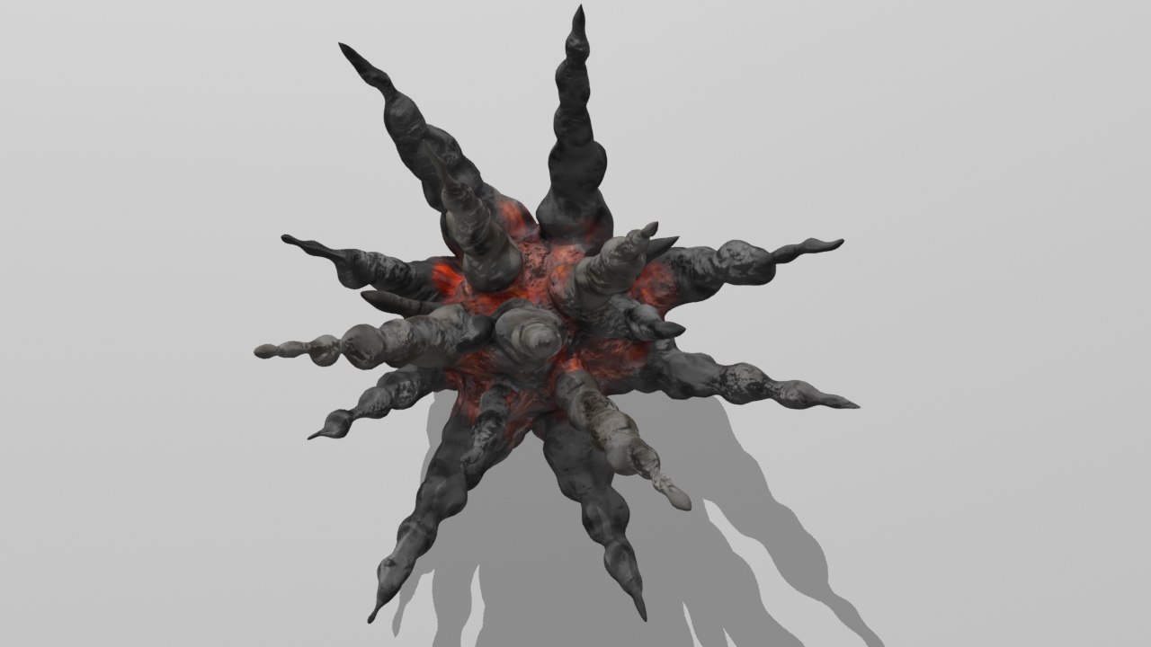 Explosion printing 3D model - TurboSquid 1576482