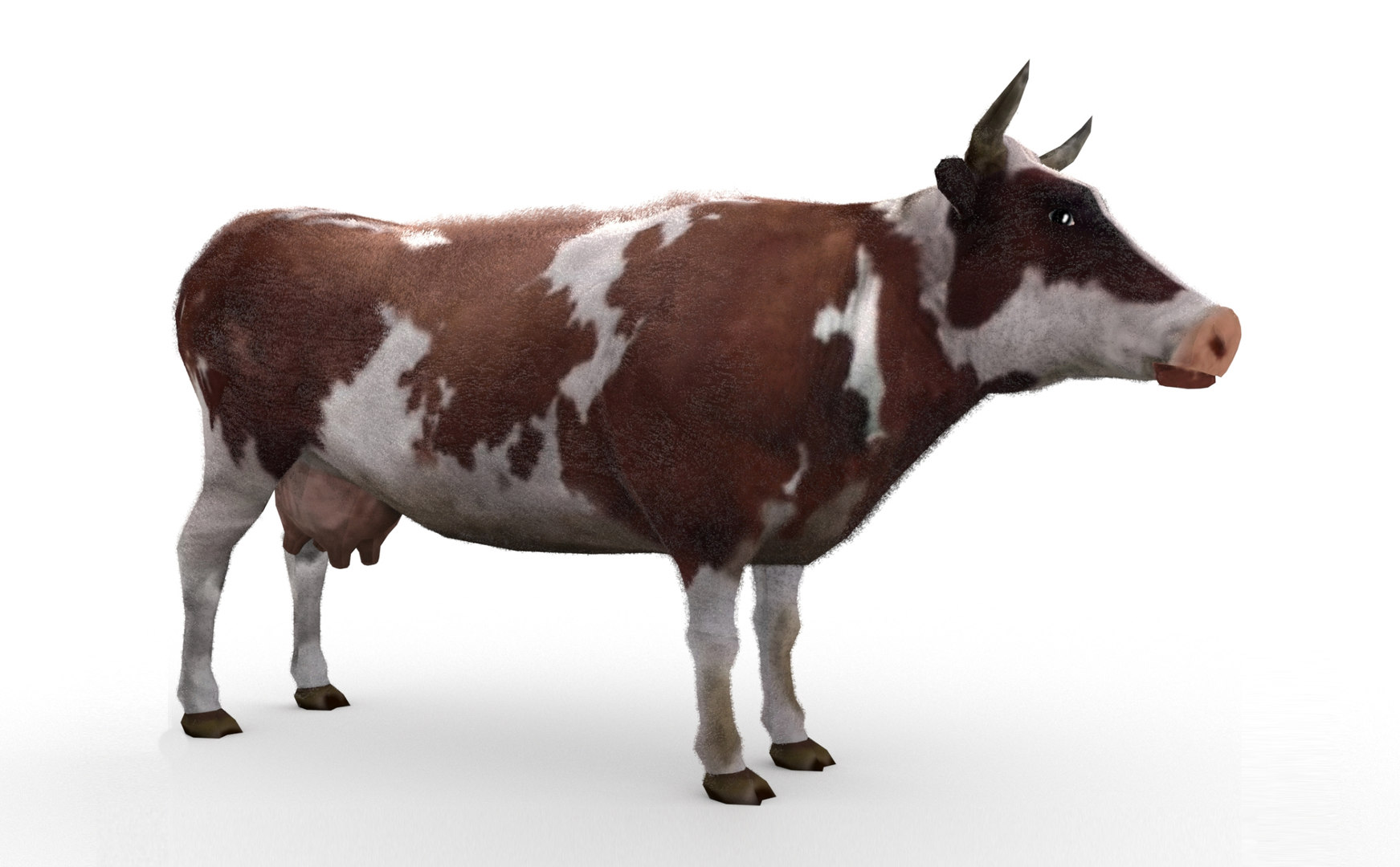 3D cow rendered model - TurboSquid 1576513