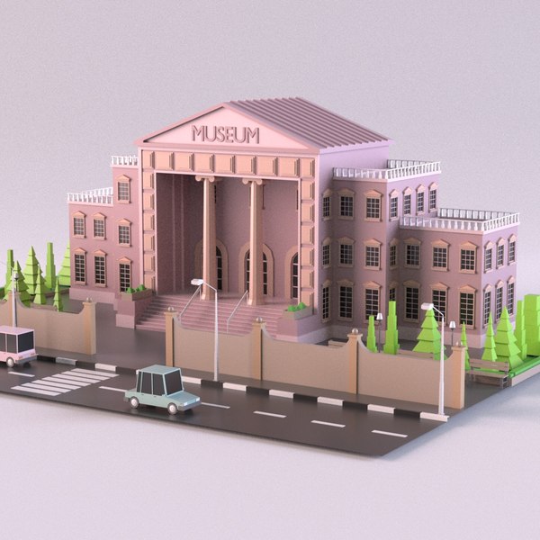 Museum 3D Models for Download | TurboSquid