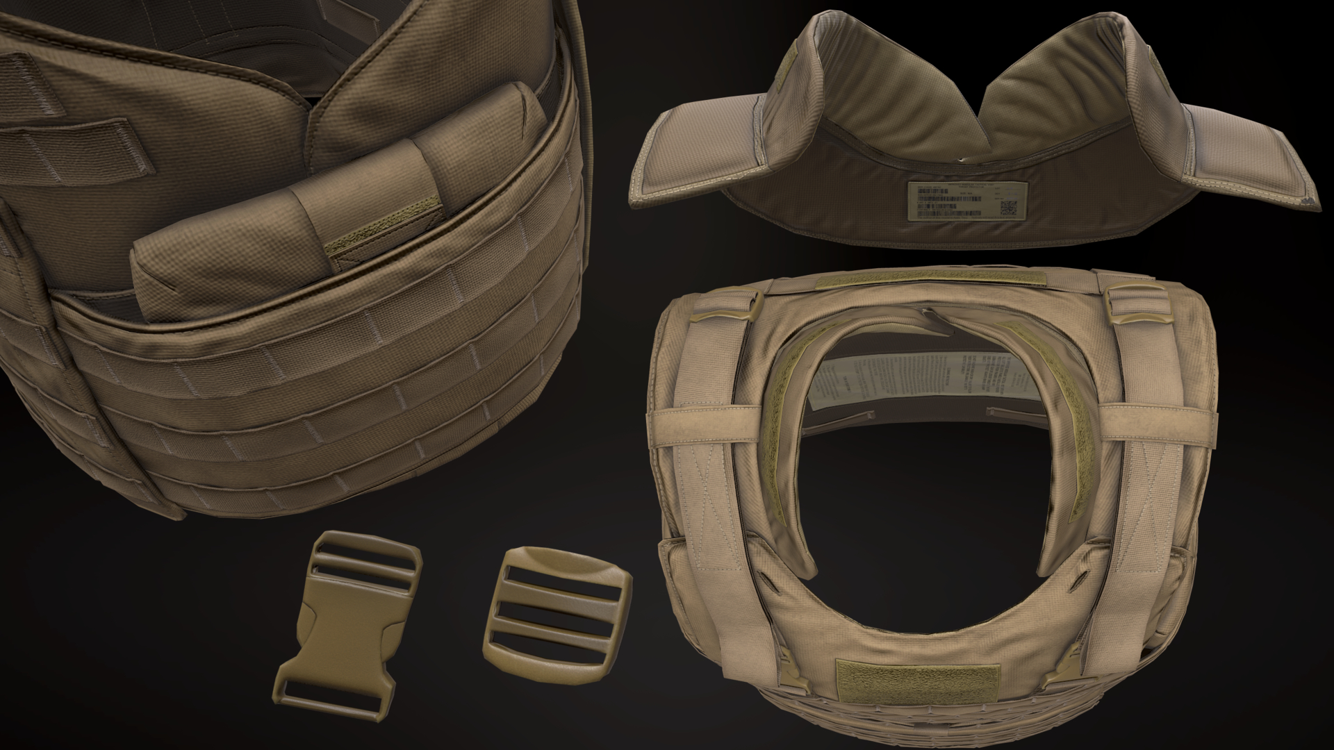 Imtv modular tactical 3D model - TurboSquid 1576706