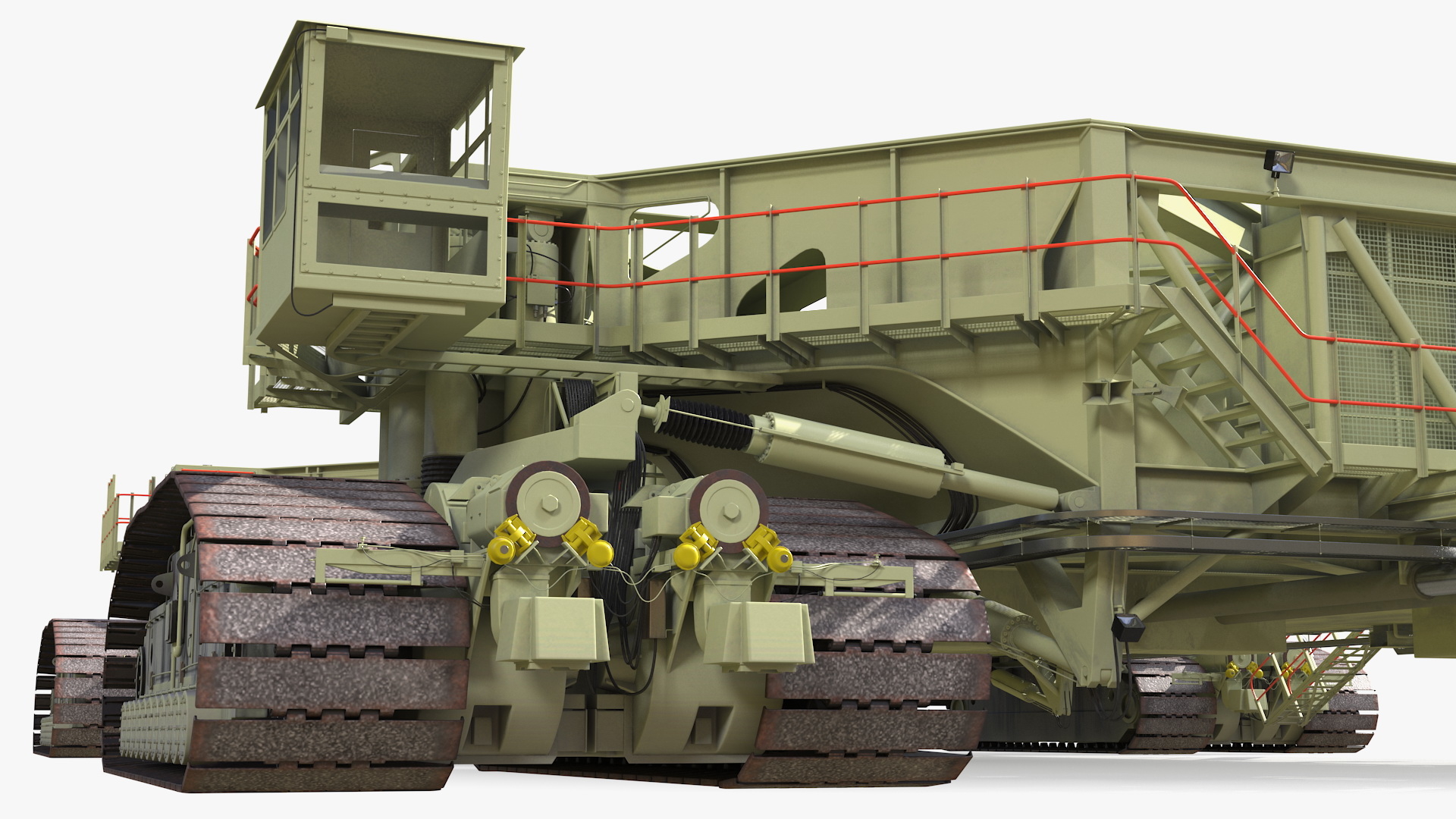 3D mobile launcher platform crawler model - TurboSquid 1576874