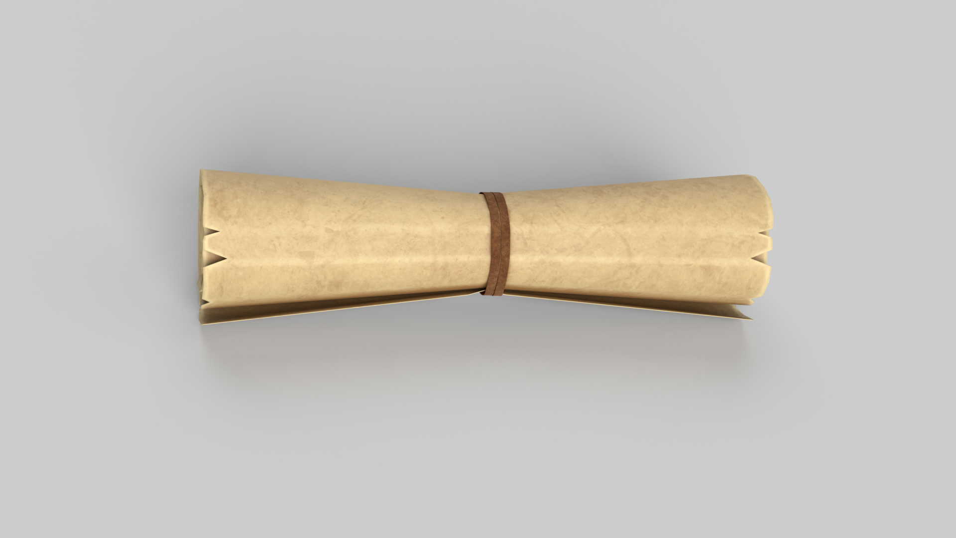 Scroll rolled 3D - TurboSquid 1576908