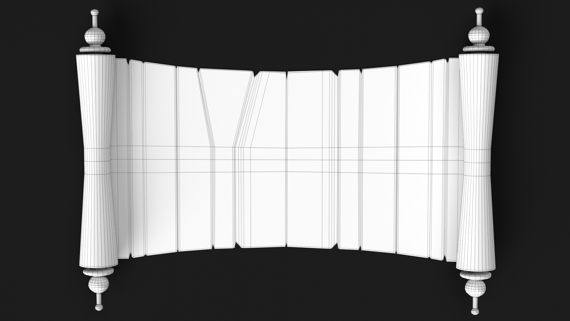 3D scroll pbr polys - TurboSquid 1576892