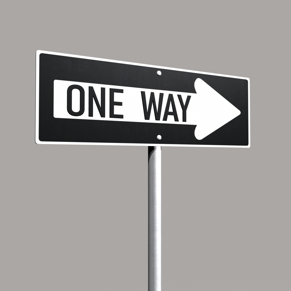 3d model street sign