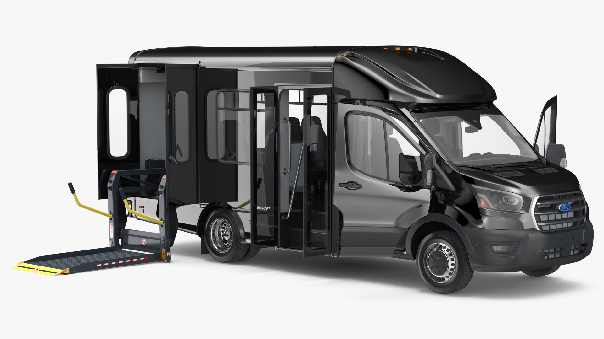 Starcraft executive shuttle bus 3D - TurboSquid 1577137