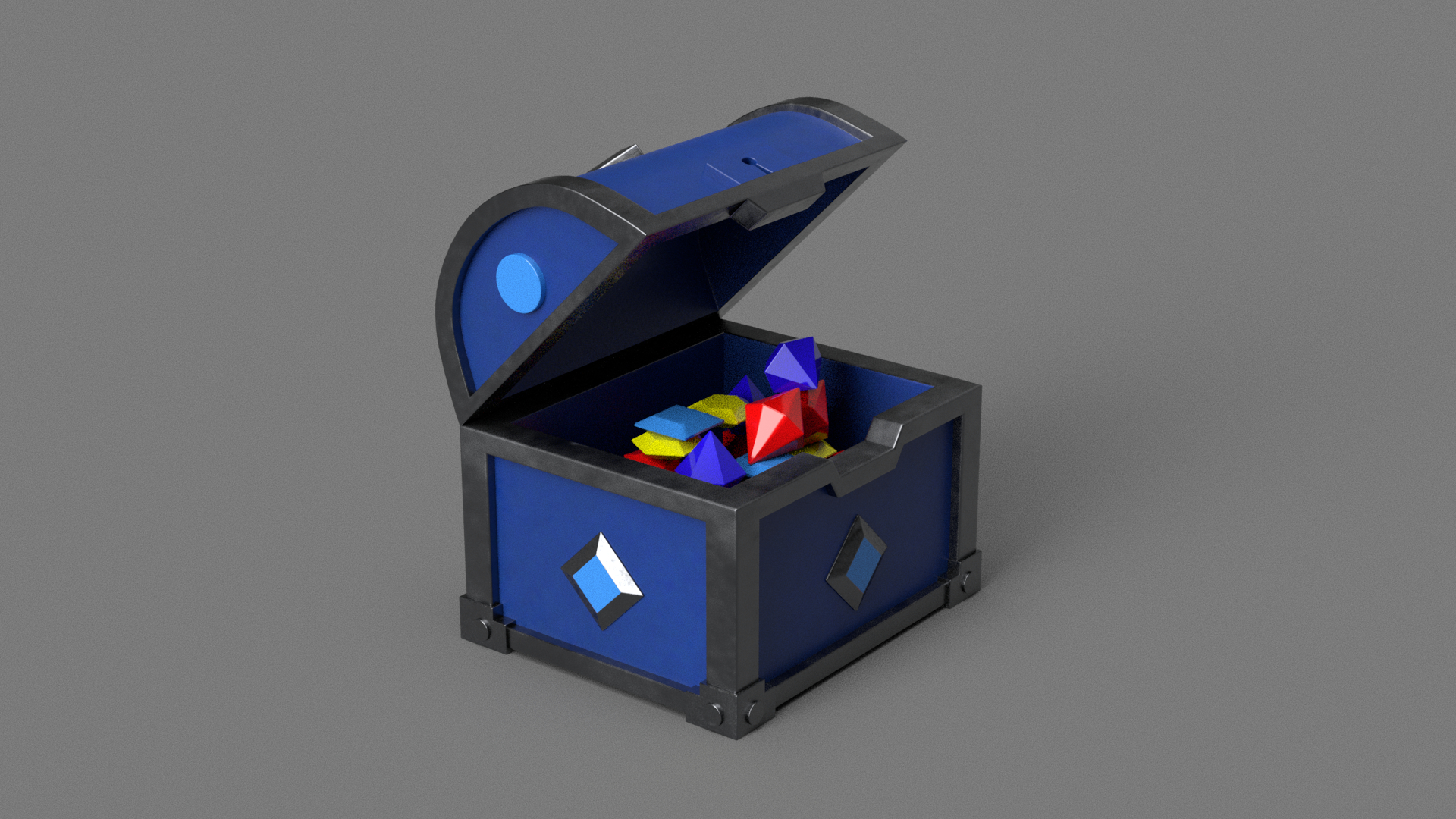 Chest diamonds 3D model - TurboSquid 1577168