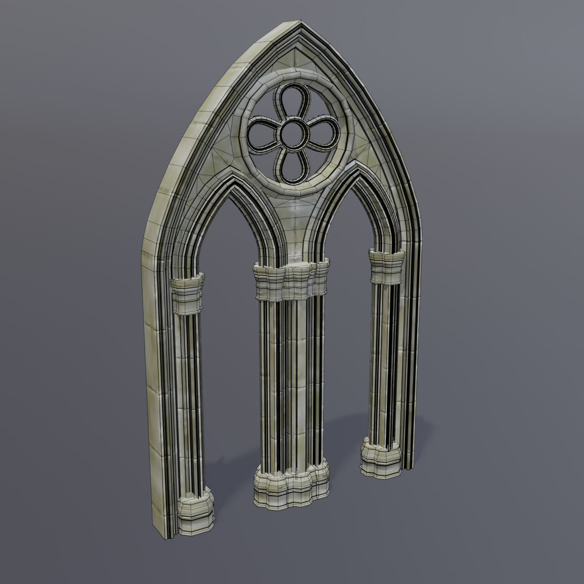 Gothic arch 3D - TurboSquid 1577213