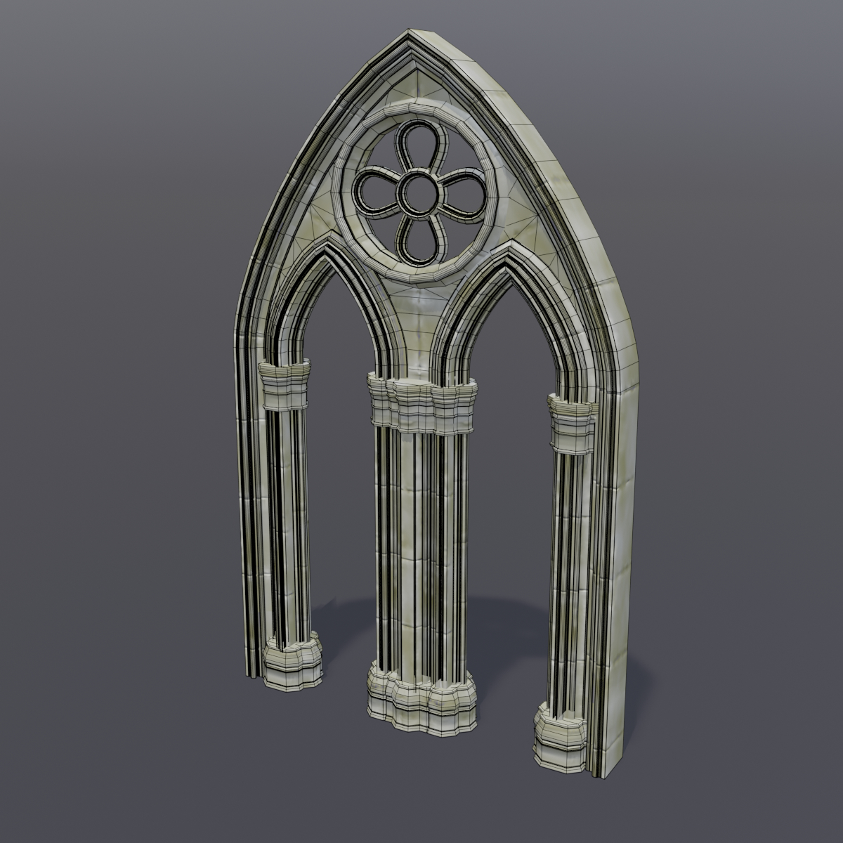 Gothic arch 3D - TurboSquid 1577213