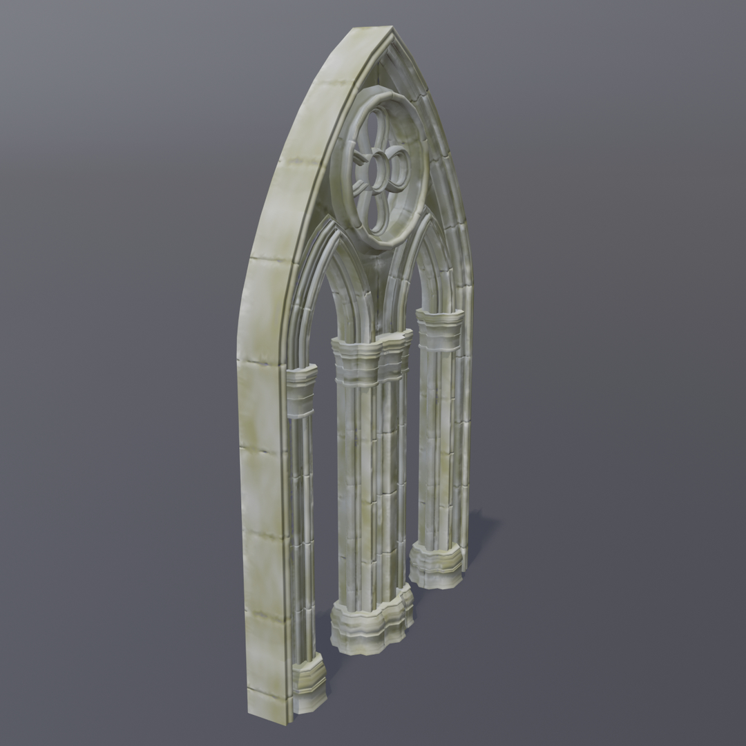Gothic arch 3D - TurboSquid 1577213