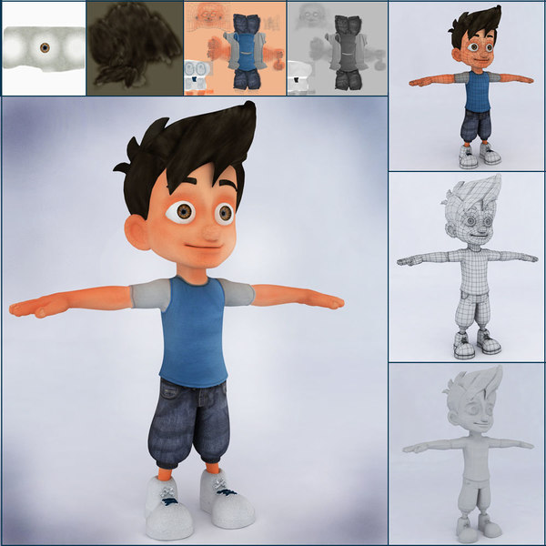 Free Blender Boy Models | TurboSquid