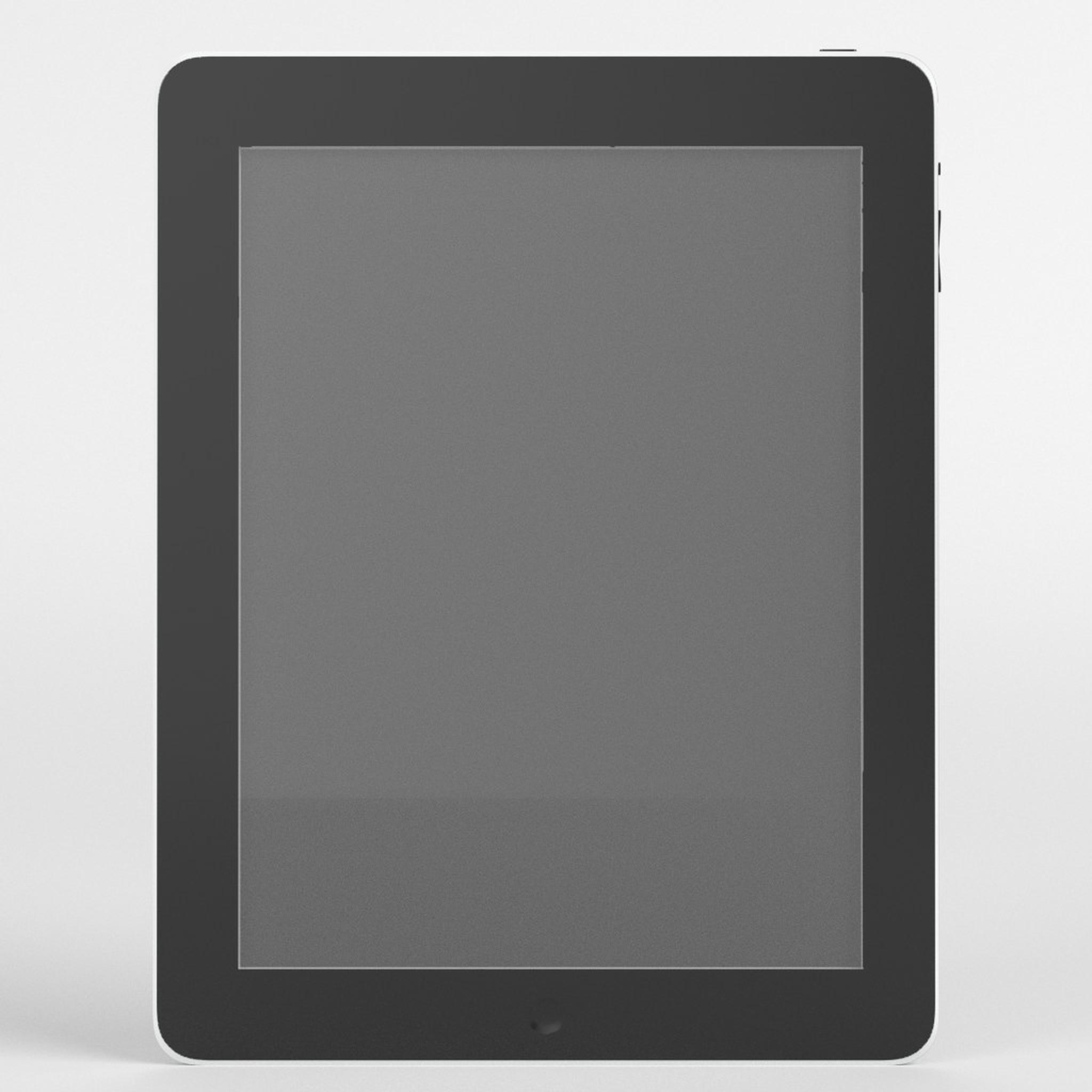 3d model tablet electronics
