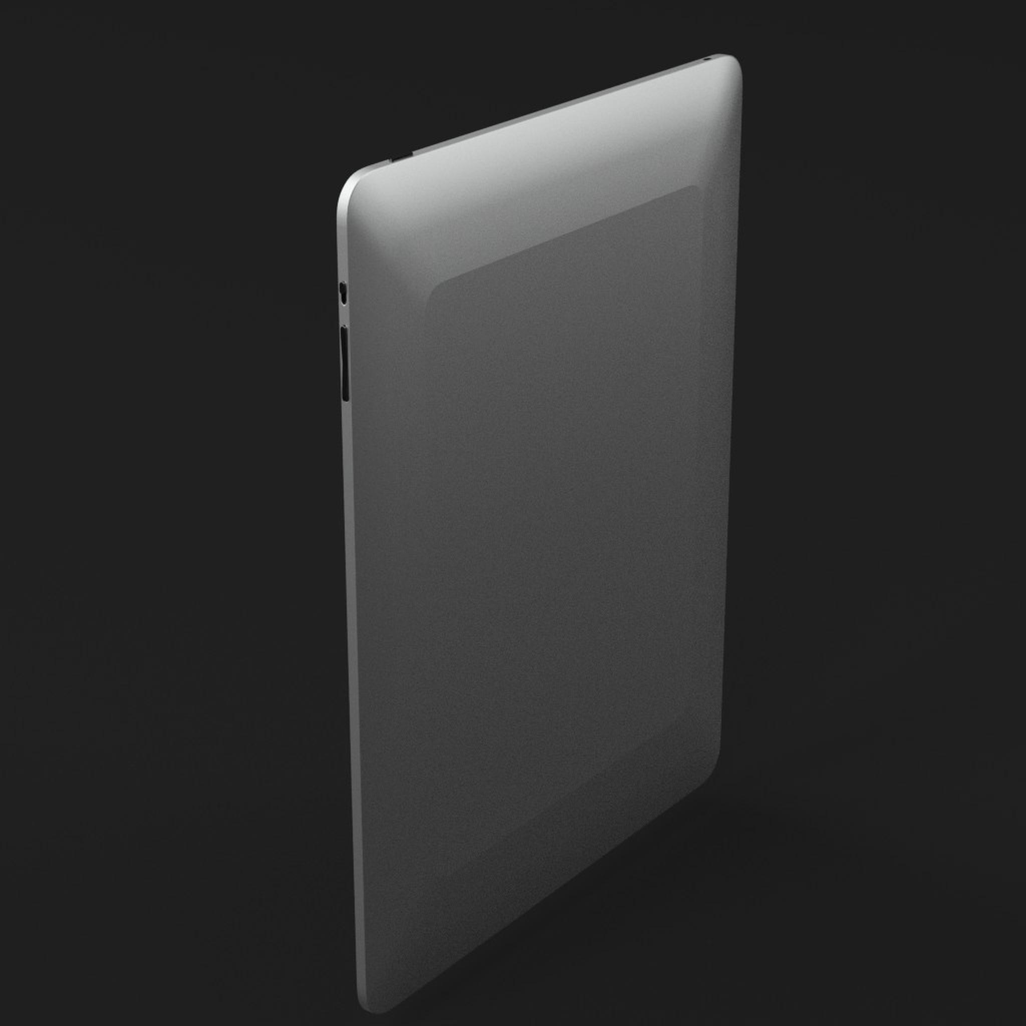 3d model tablet electronics