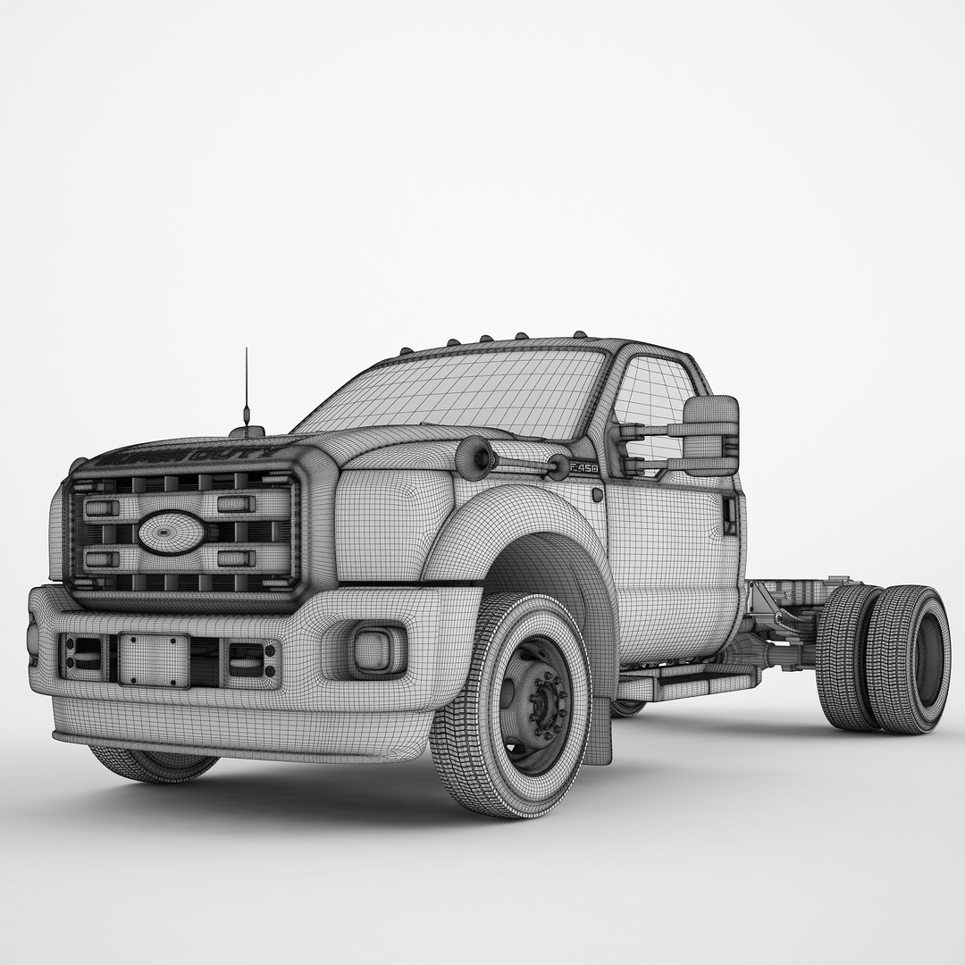 3D f450 2012 truck model - TurboSquid 1577396