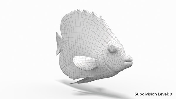 3D emperor angelfish fish animation - TurboSquid 1577605