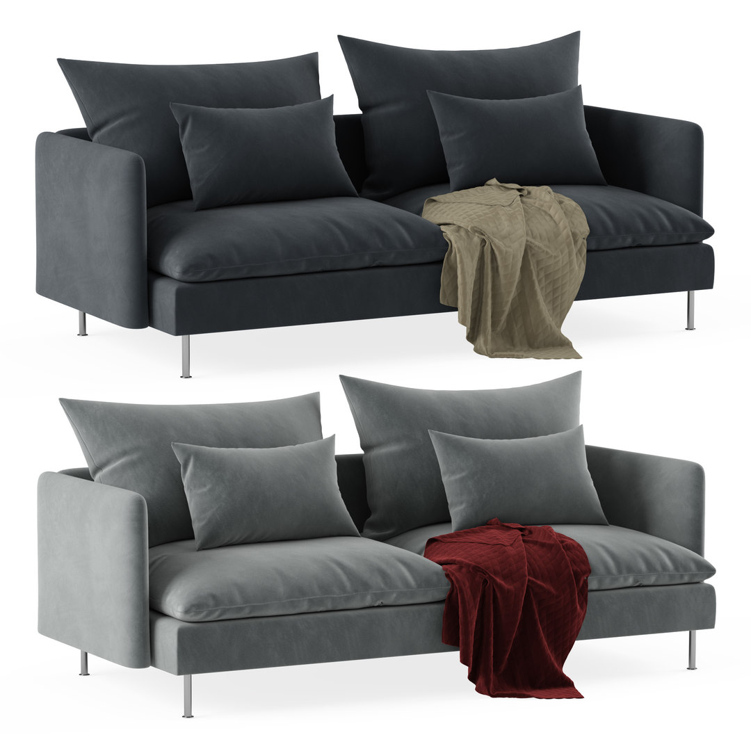 Ikea soderhamn sofa model - TurboSquid 1577504
