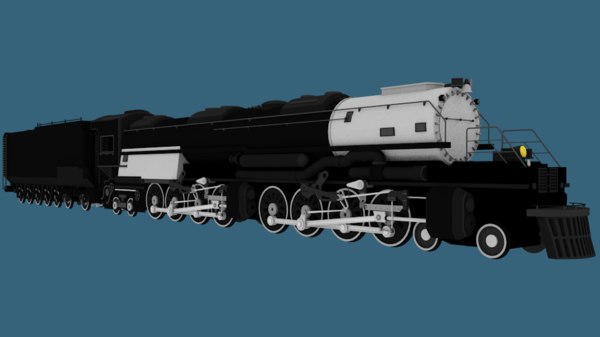 Steam Train Blender Models for Download | TurboSquid