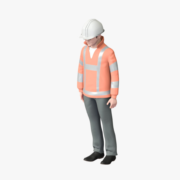 3D worker 04 operator model - TurboSquid 1347055