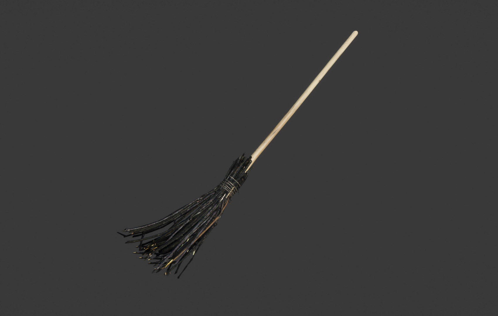 3D model classic broom - TurboSquid 1577814