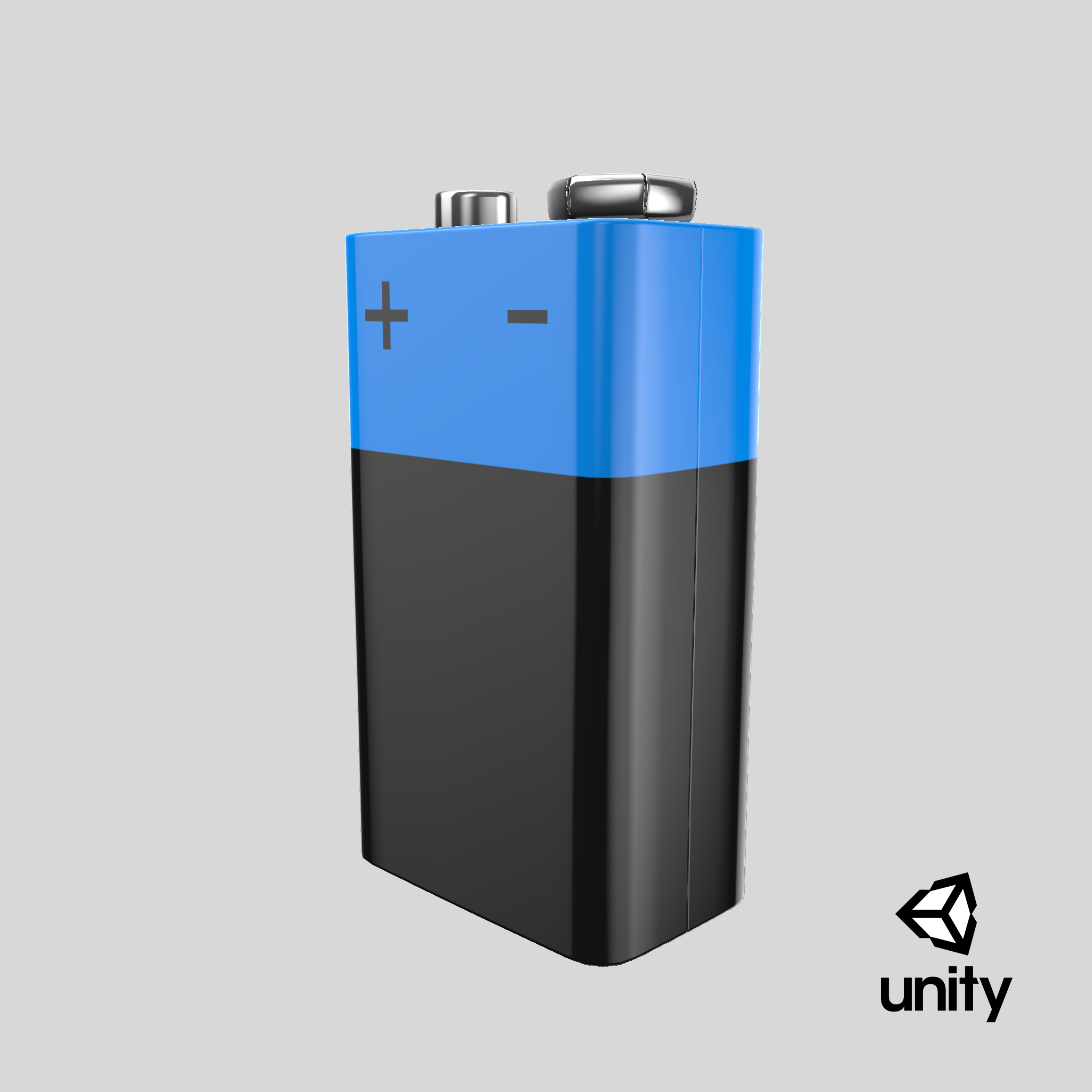 Battery 9v 3D - TurboSquid 1568301