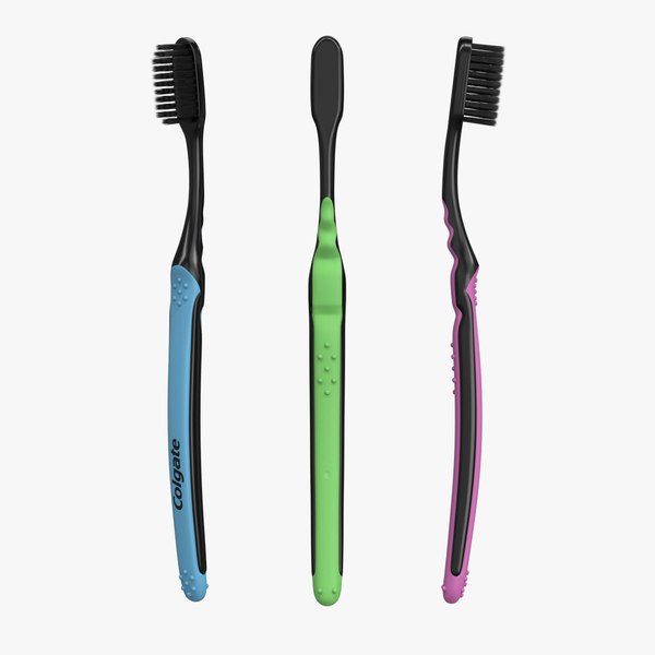 Realistic set toothbrush colgate 3D - TurboSquid 1578181