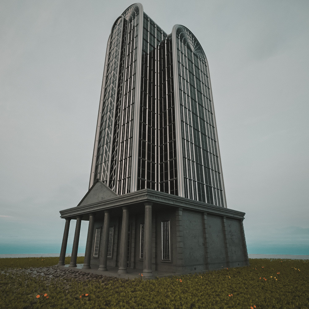 3D model steampunk building pbr - TurboSquid 1573673