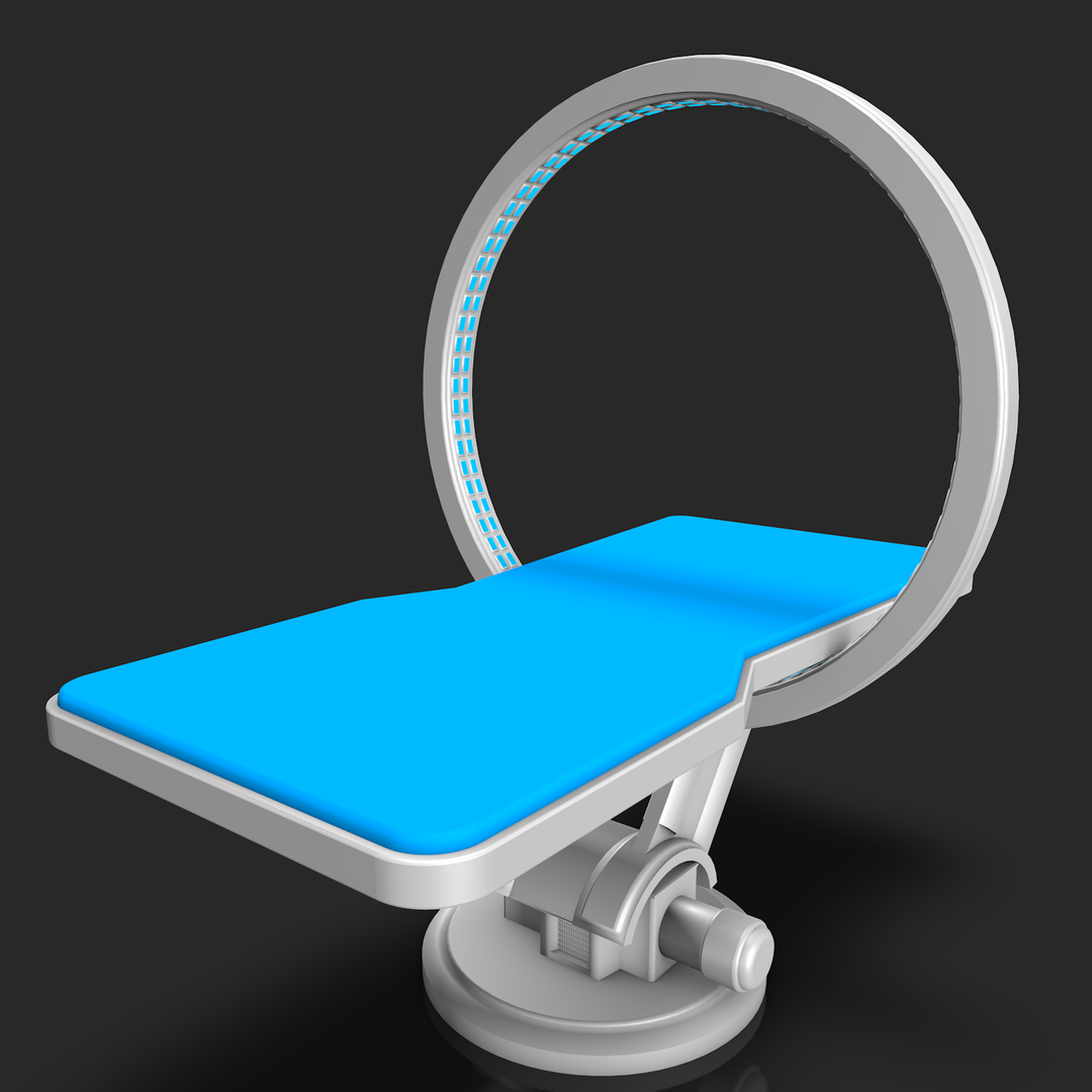 3D sci fi medical bed - TurboSquid 1578168
