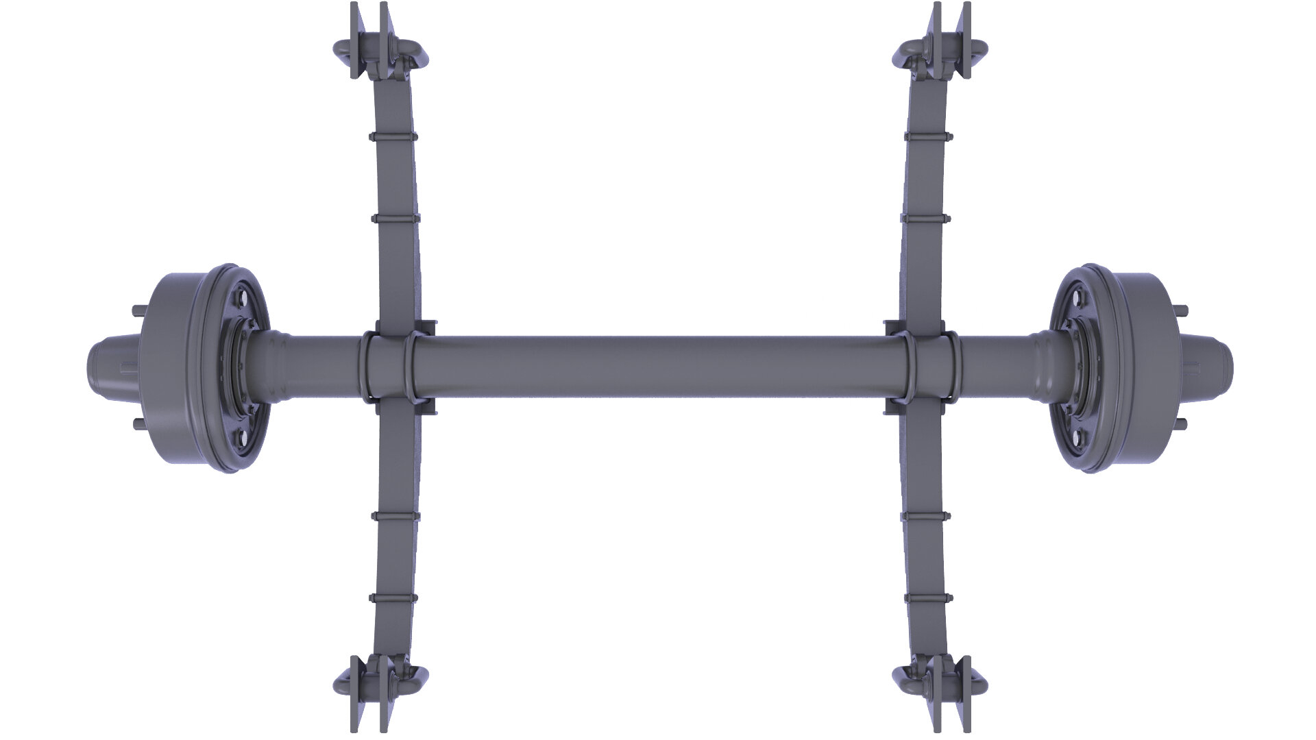 3D suspension leaf spring - TurboSquid 1578407