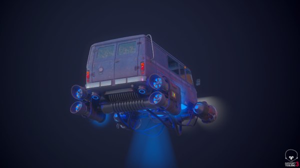 Soviet flying car 3D - TurboSquid 1578797
