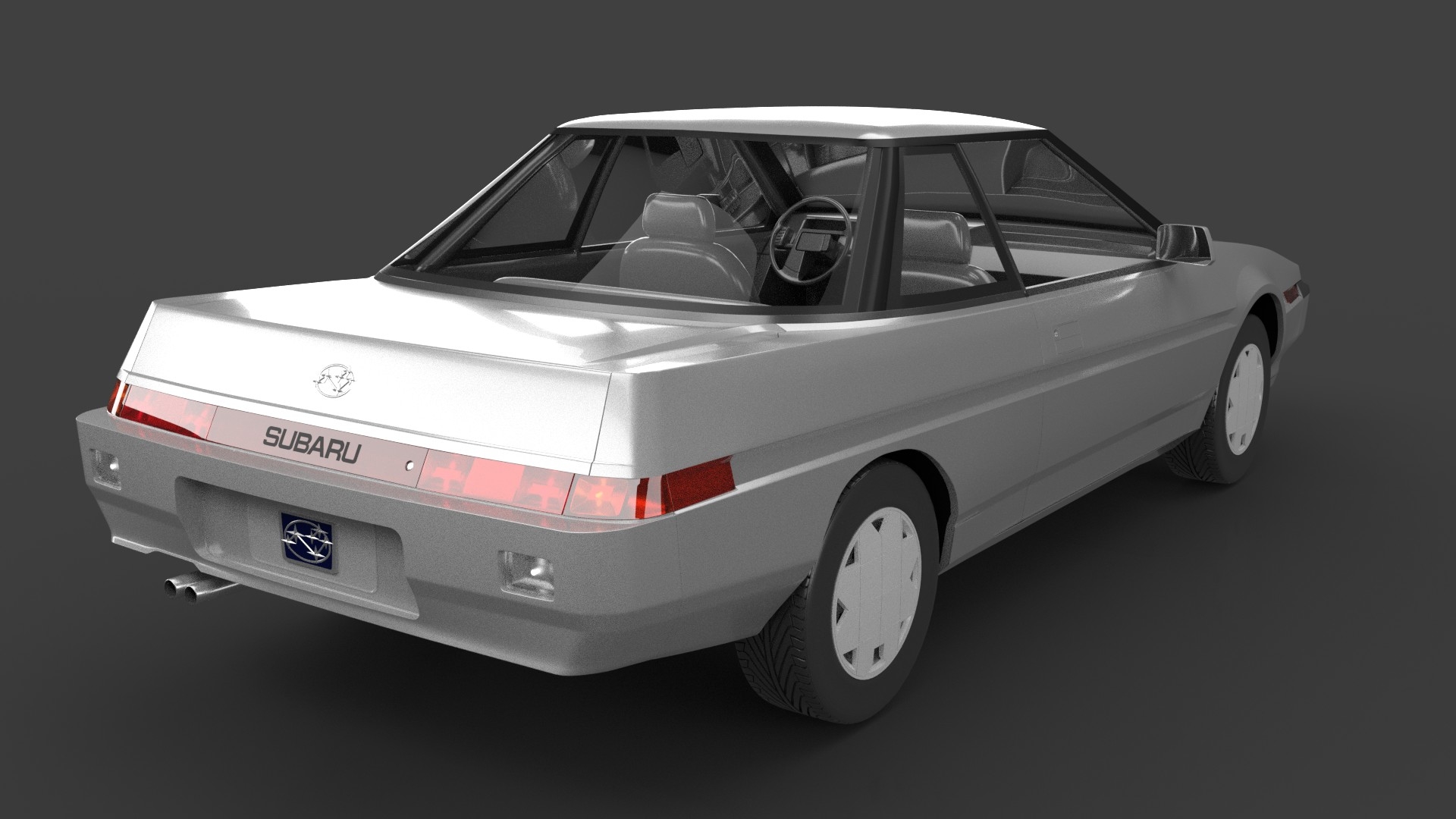 3D subaru xt - TurboSquid 1579487