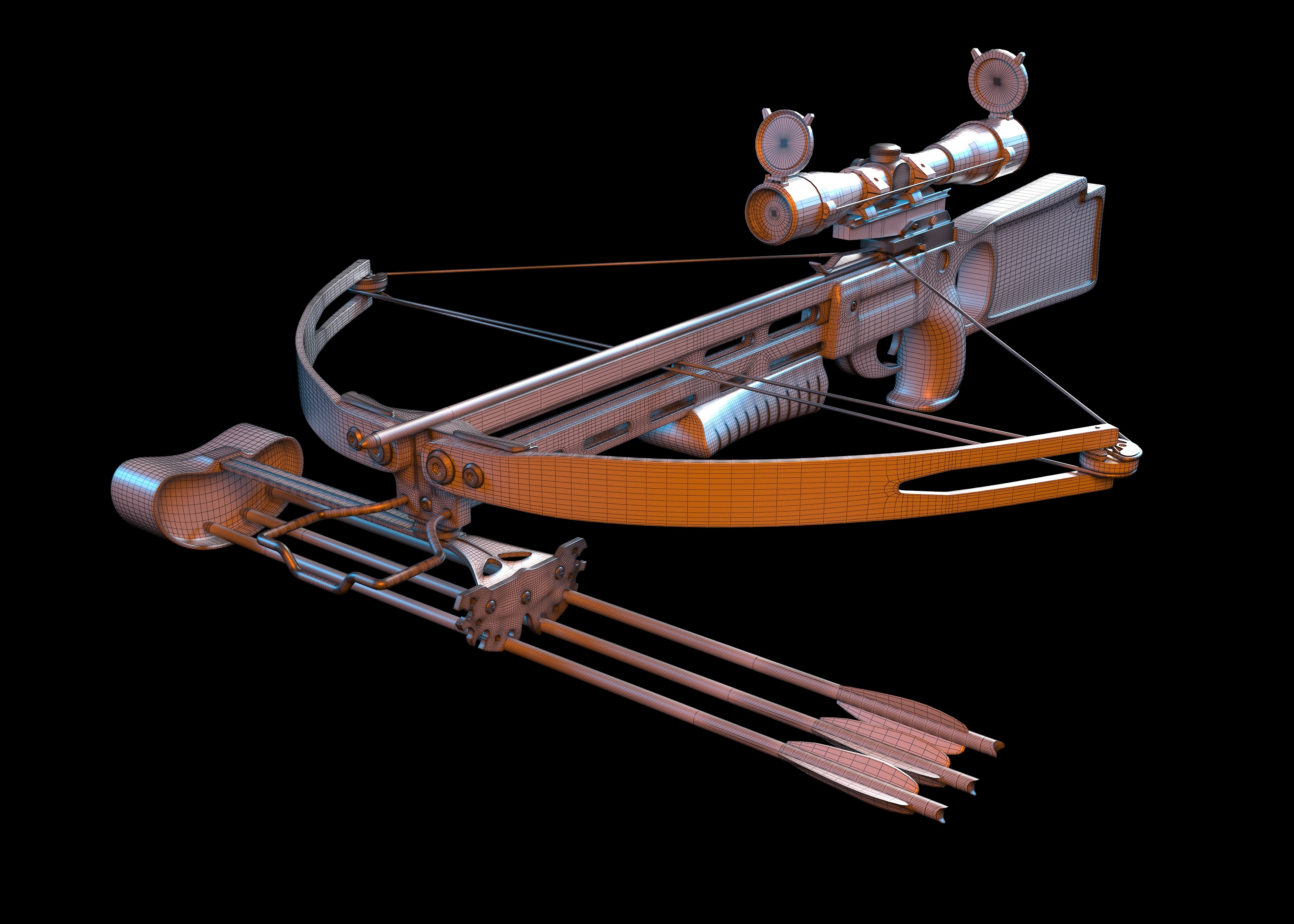 Armbrust 3D-Modell - TurboSquid 1579416