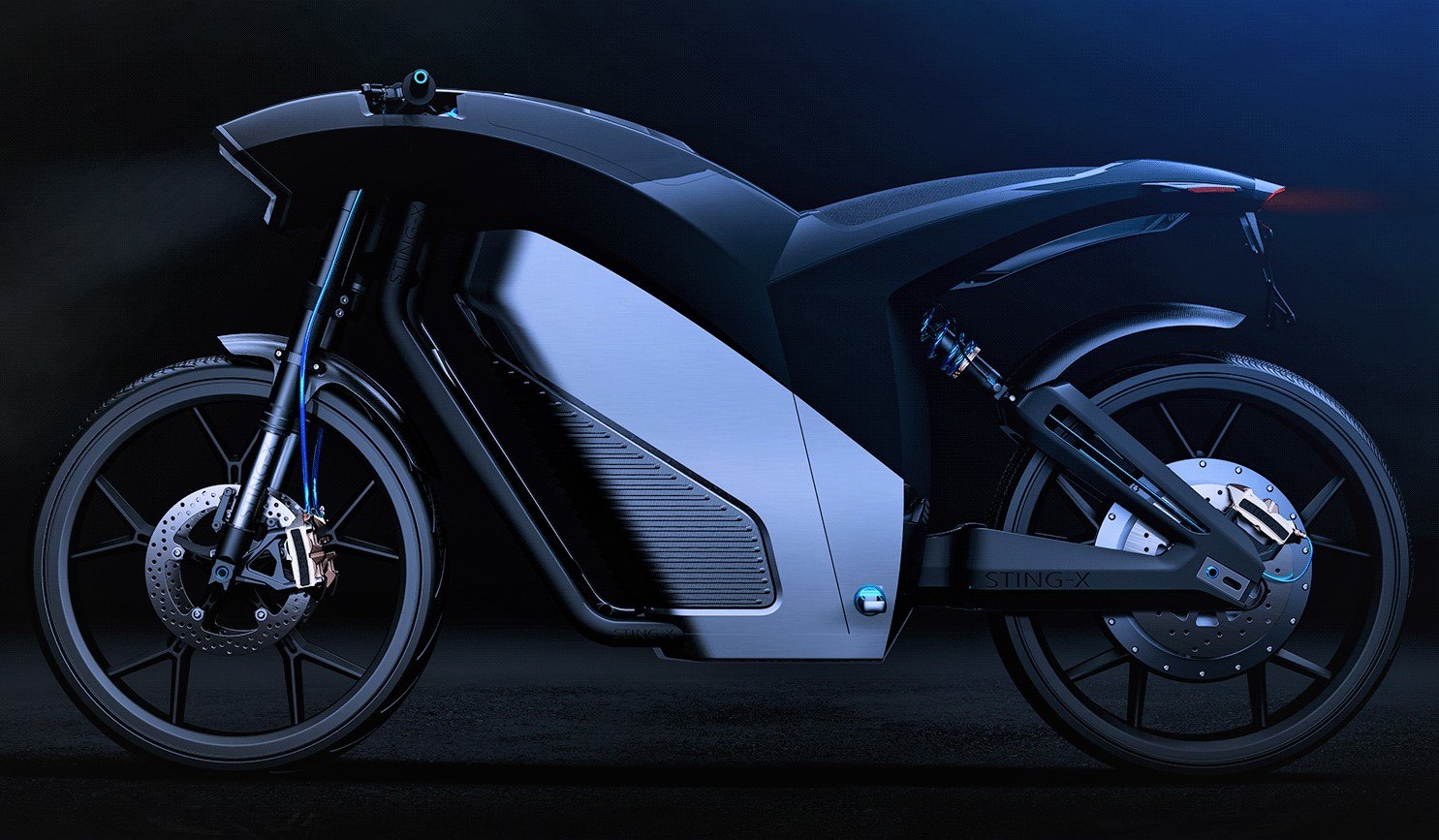 Electric motorcycle concept 3D - TurboSquid 1579480