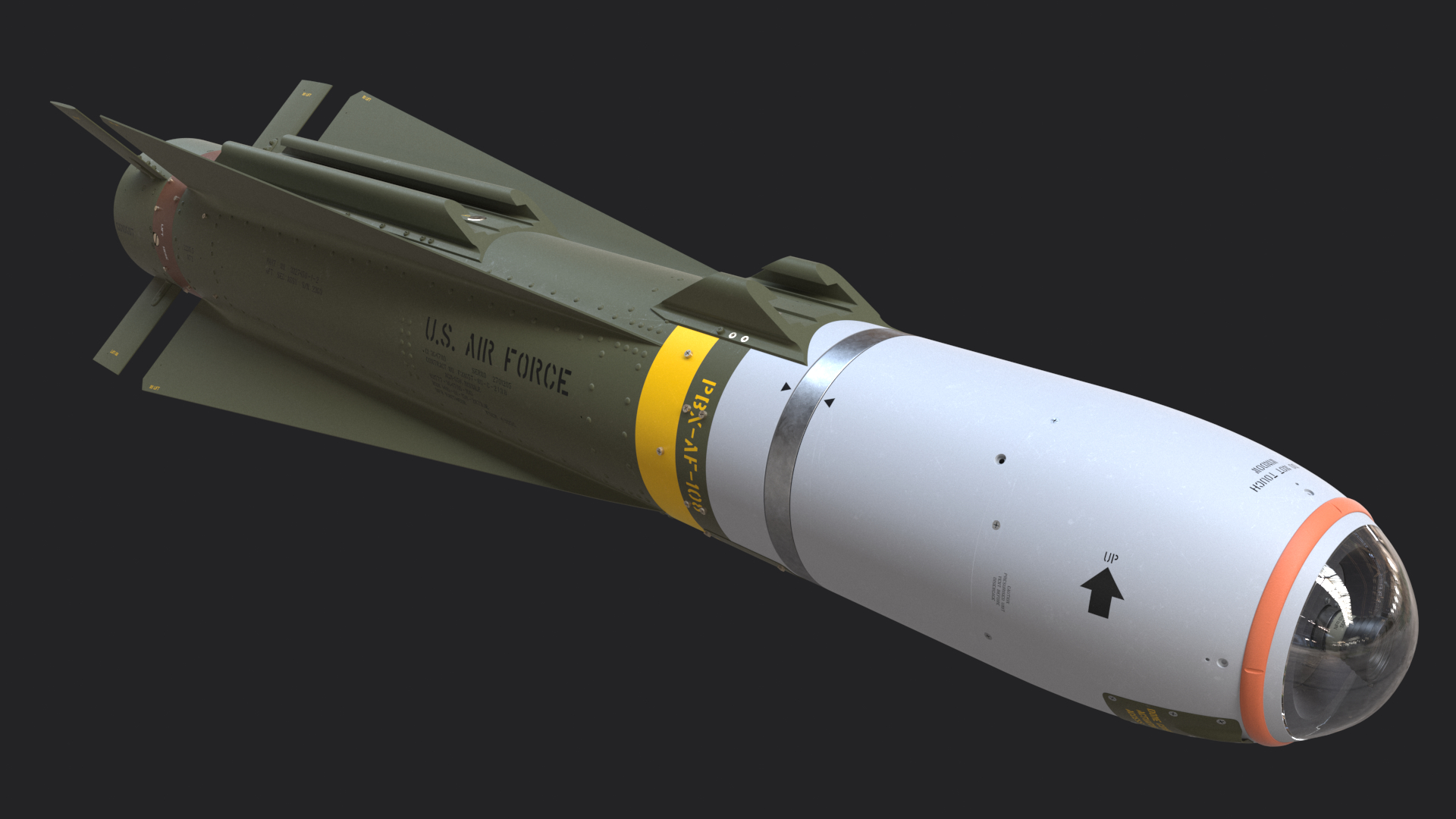AGM-65K 特立独行3D模型 - TurboSquid 1579567