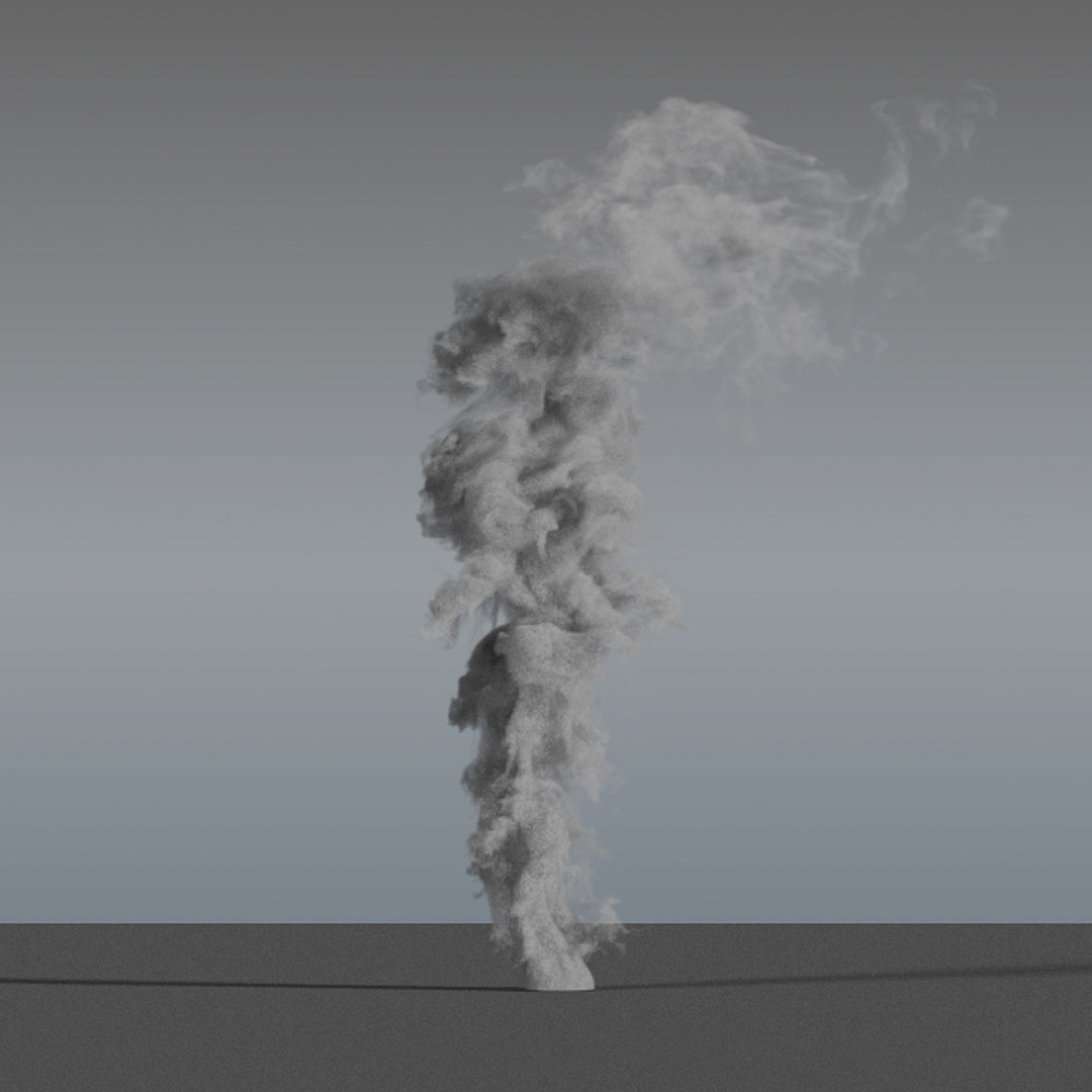 3D smoke rising - vdb model - TurboSquid 1554839