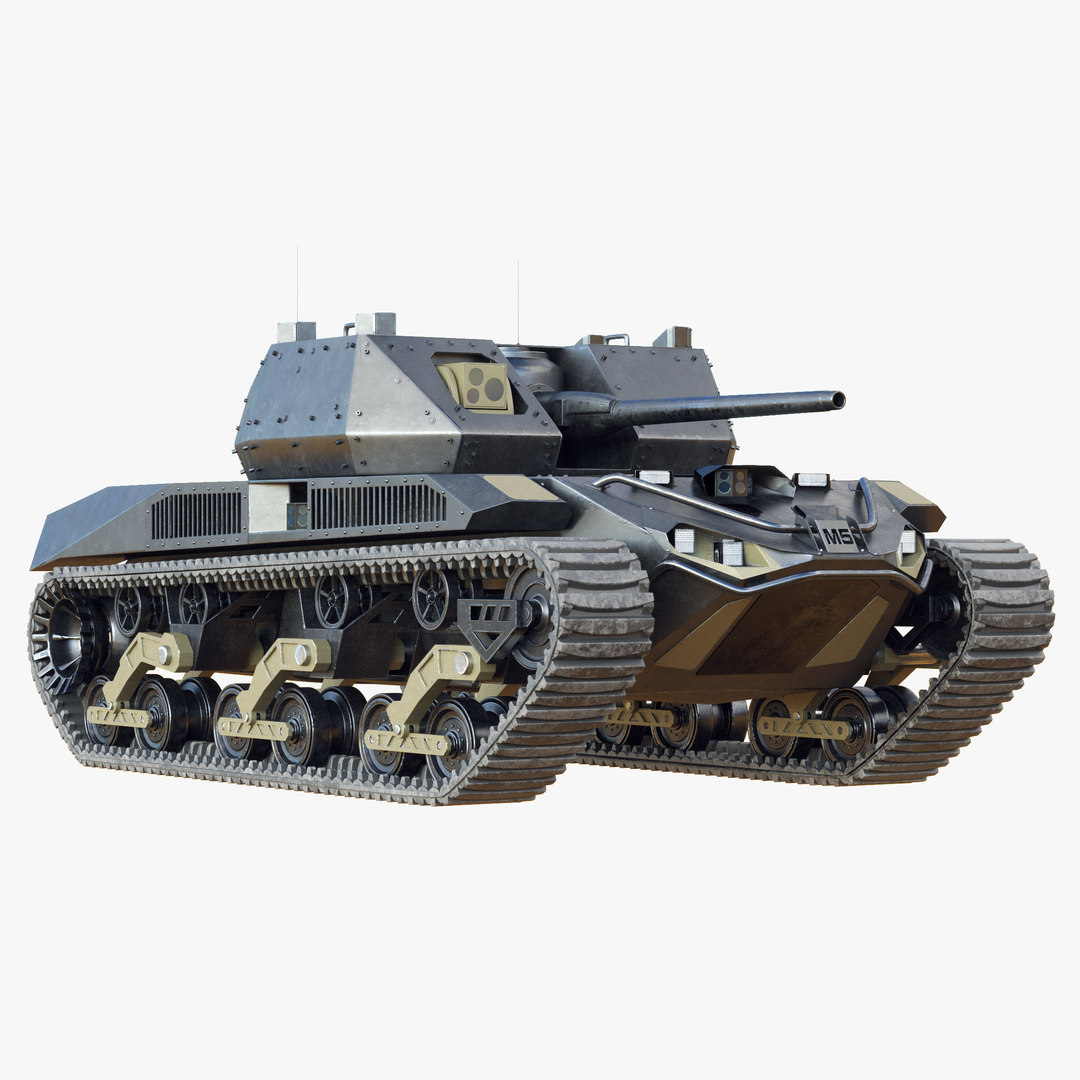 Future electric tank 3D model - TurboSquid 1579724