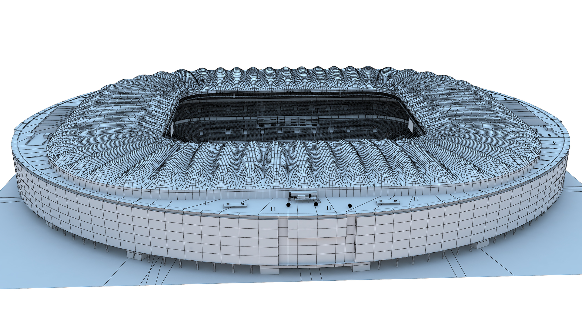 3D football stadium ball model - TurboSquid 1579801