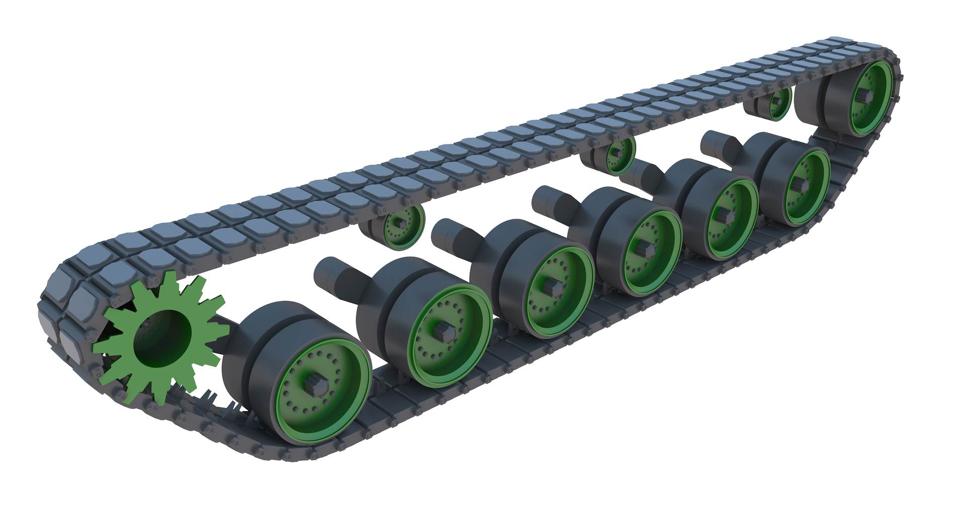 3D model tank track - TurboSquid 1579852