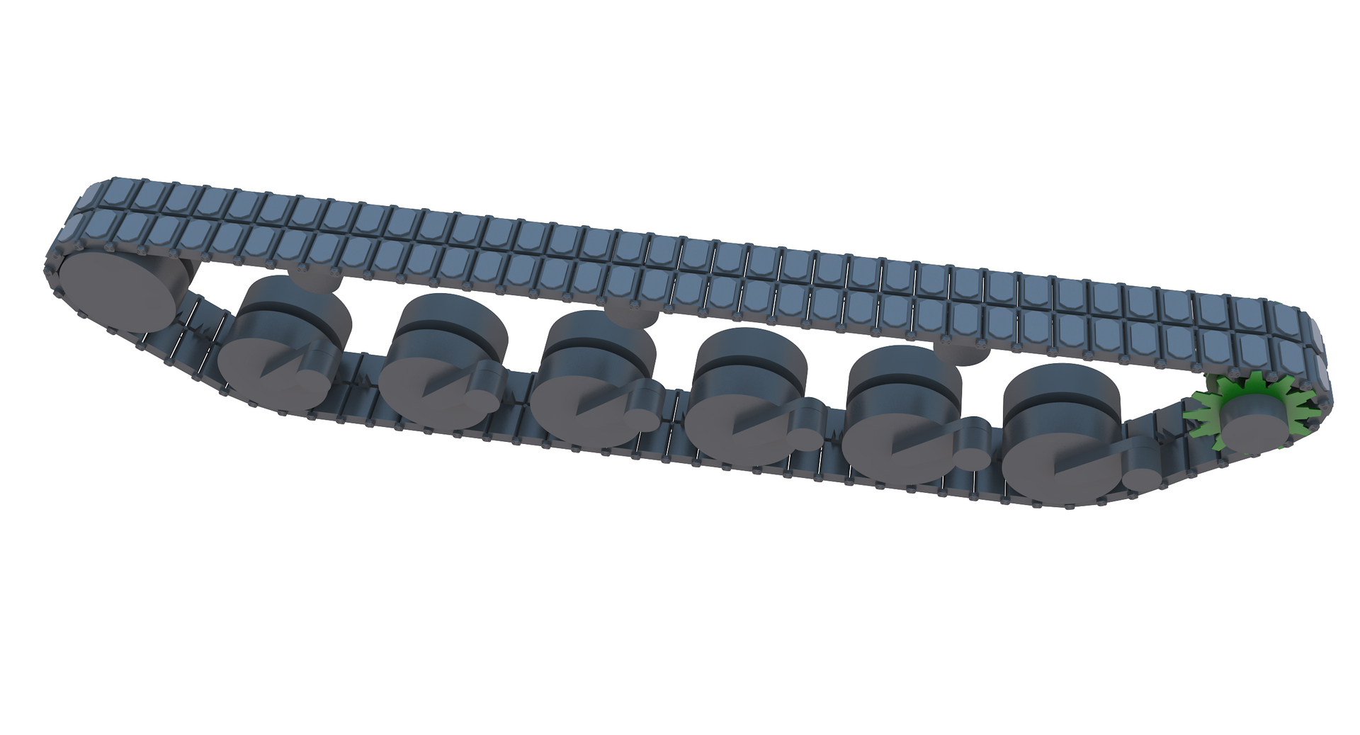3D model tank track - TurboSquid 1579852