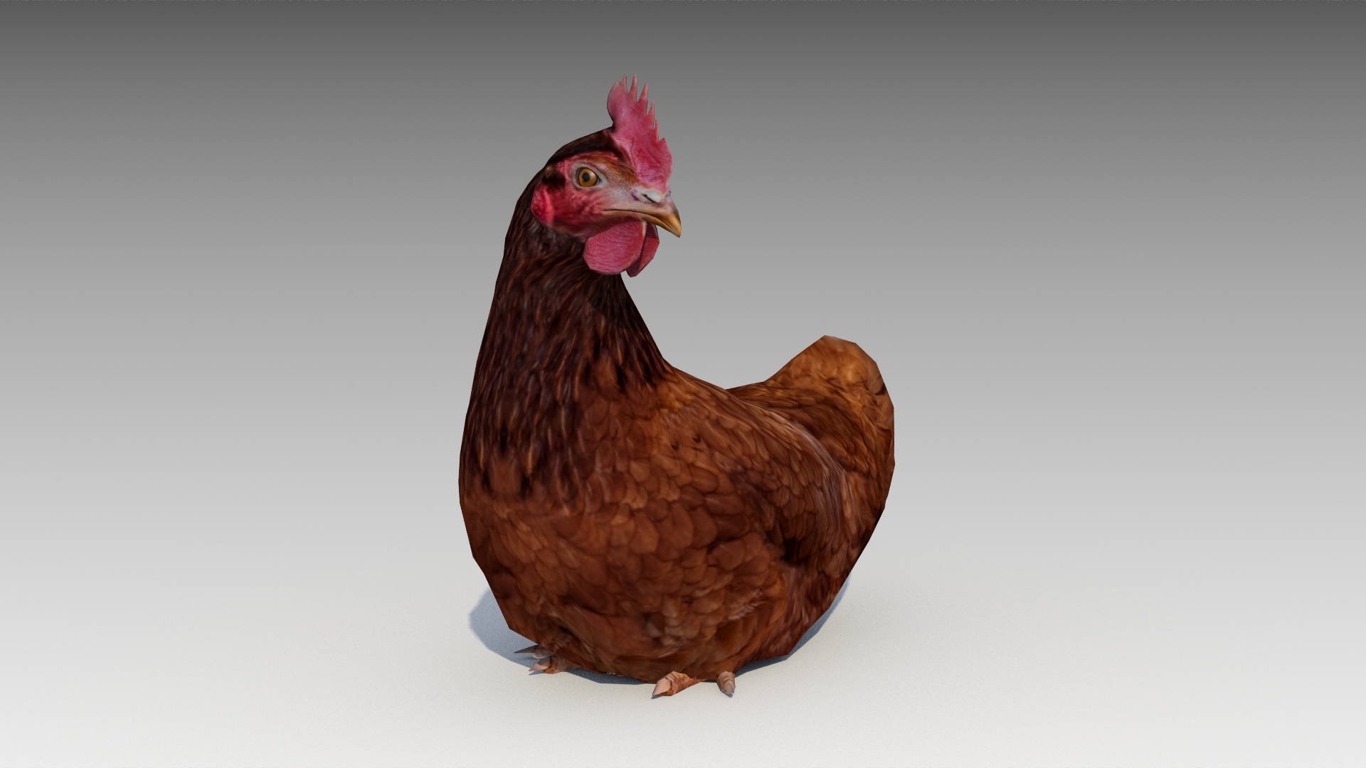 3D chicken model - TurboSquid 1579981