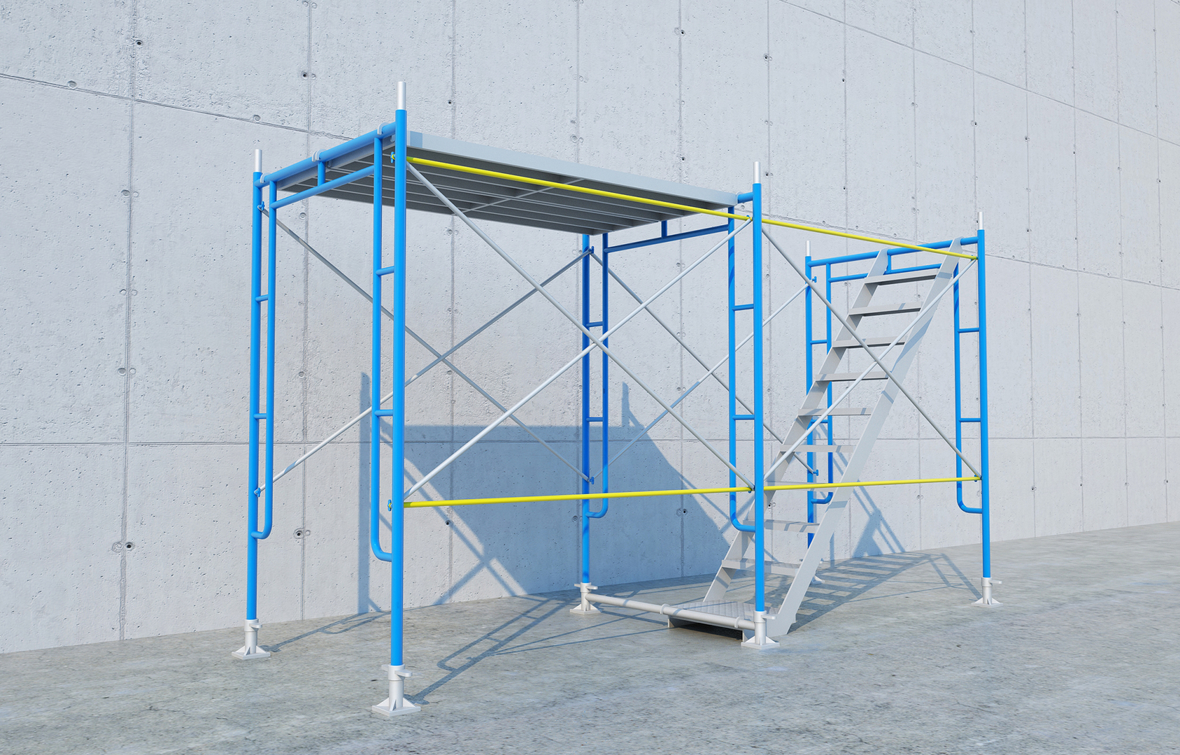 3D scaffold construction model - TurboSquid 1580026