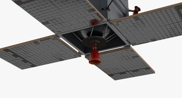 Generic satellite solar model - TurboSquid 1580174