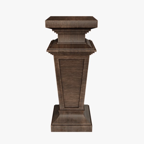 Pedestal 3D Models for Download | TurboSquid
