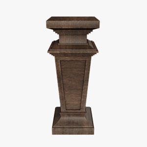 Pedestal 3D Models for Download | TurboSquid
