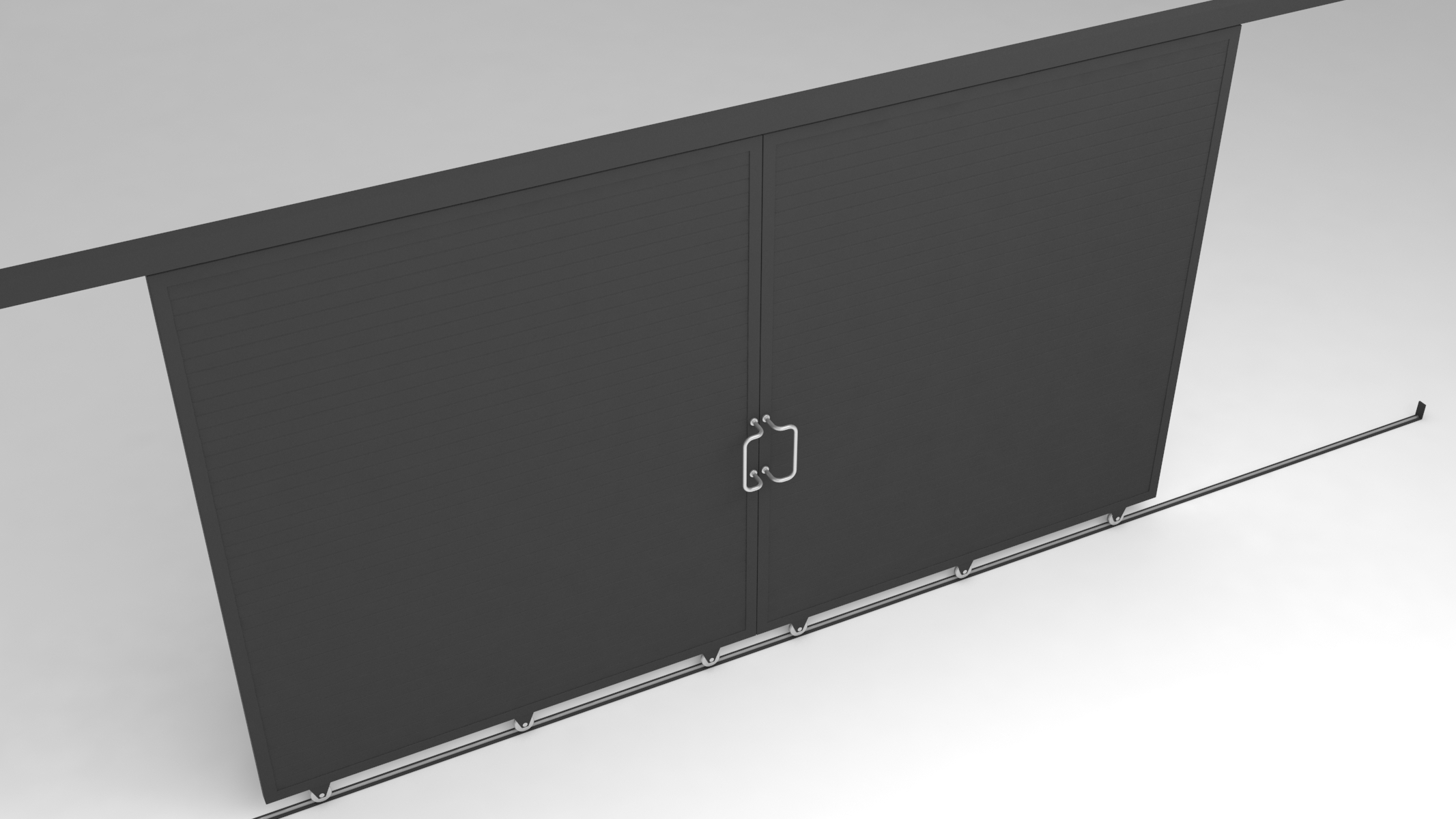 3D factory sliding door warehouses model - TurboSquid 1580448
