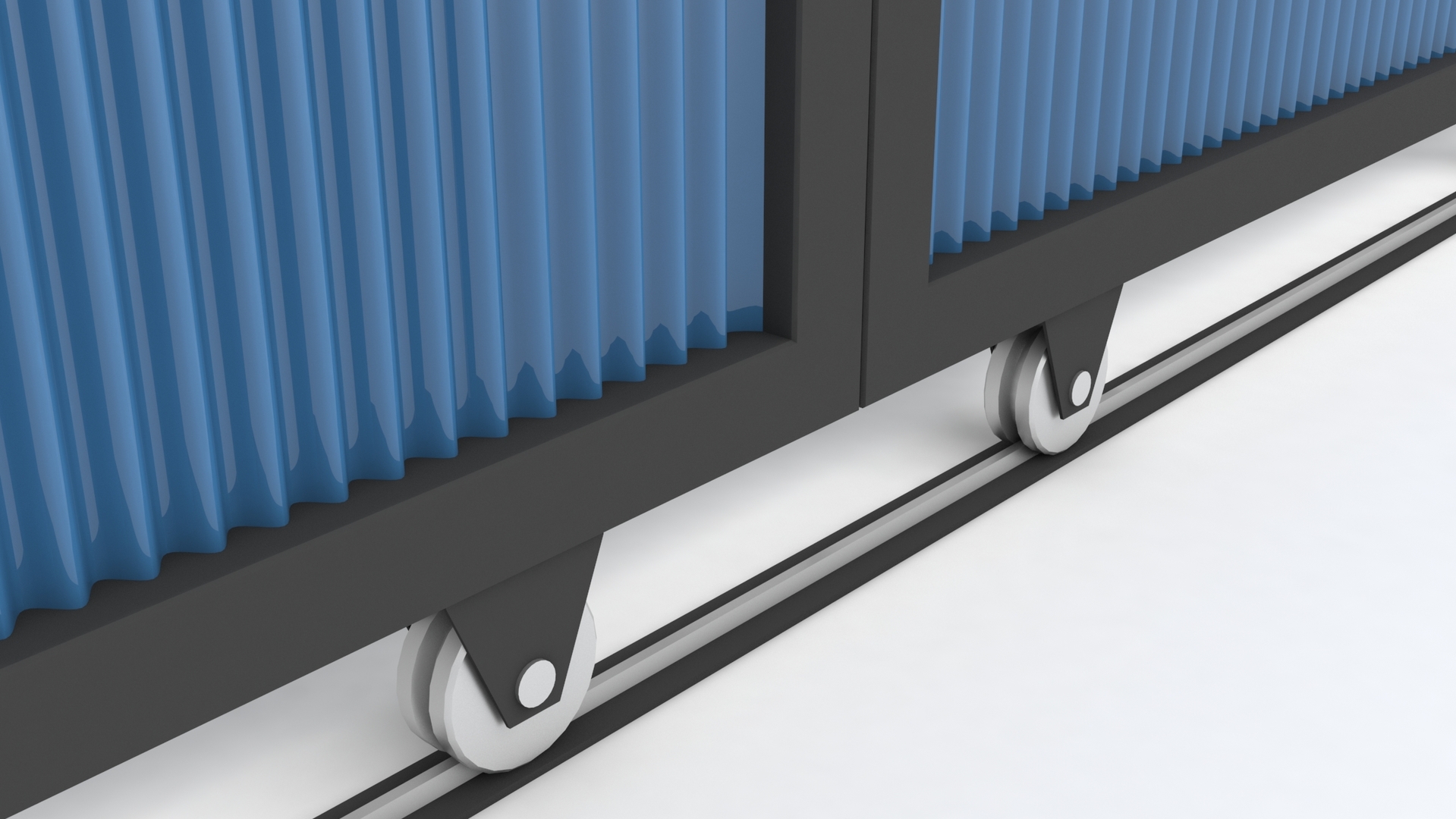 3D factory sliding door warehouses model - TurboSquid 1580468