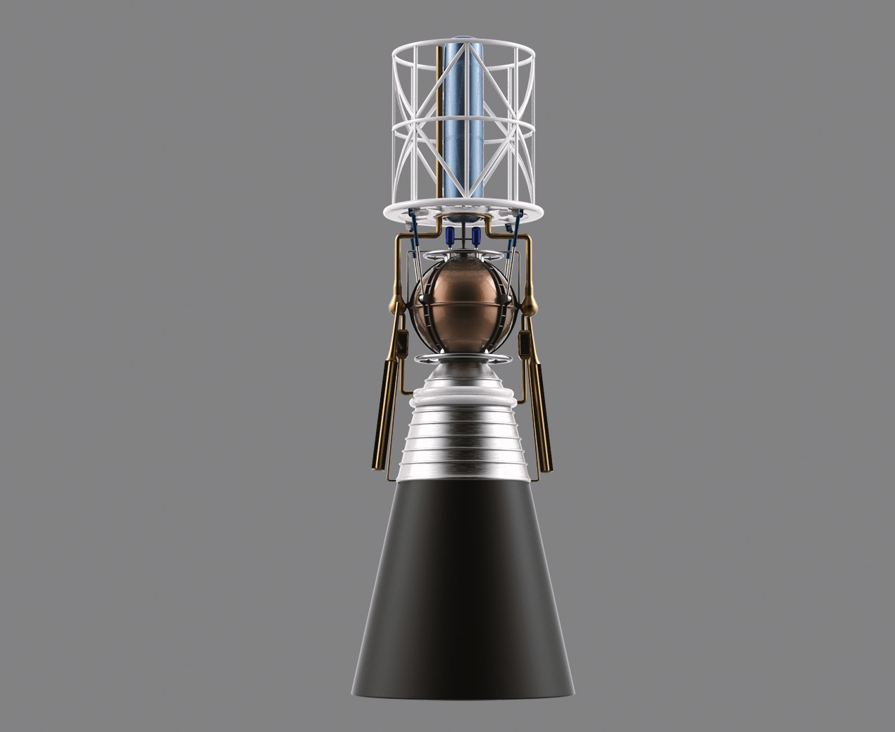 Rocket engine 3D model - TurboSquid 1580477