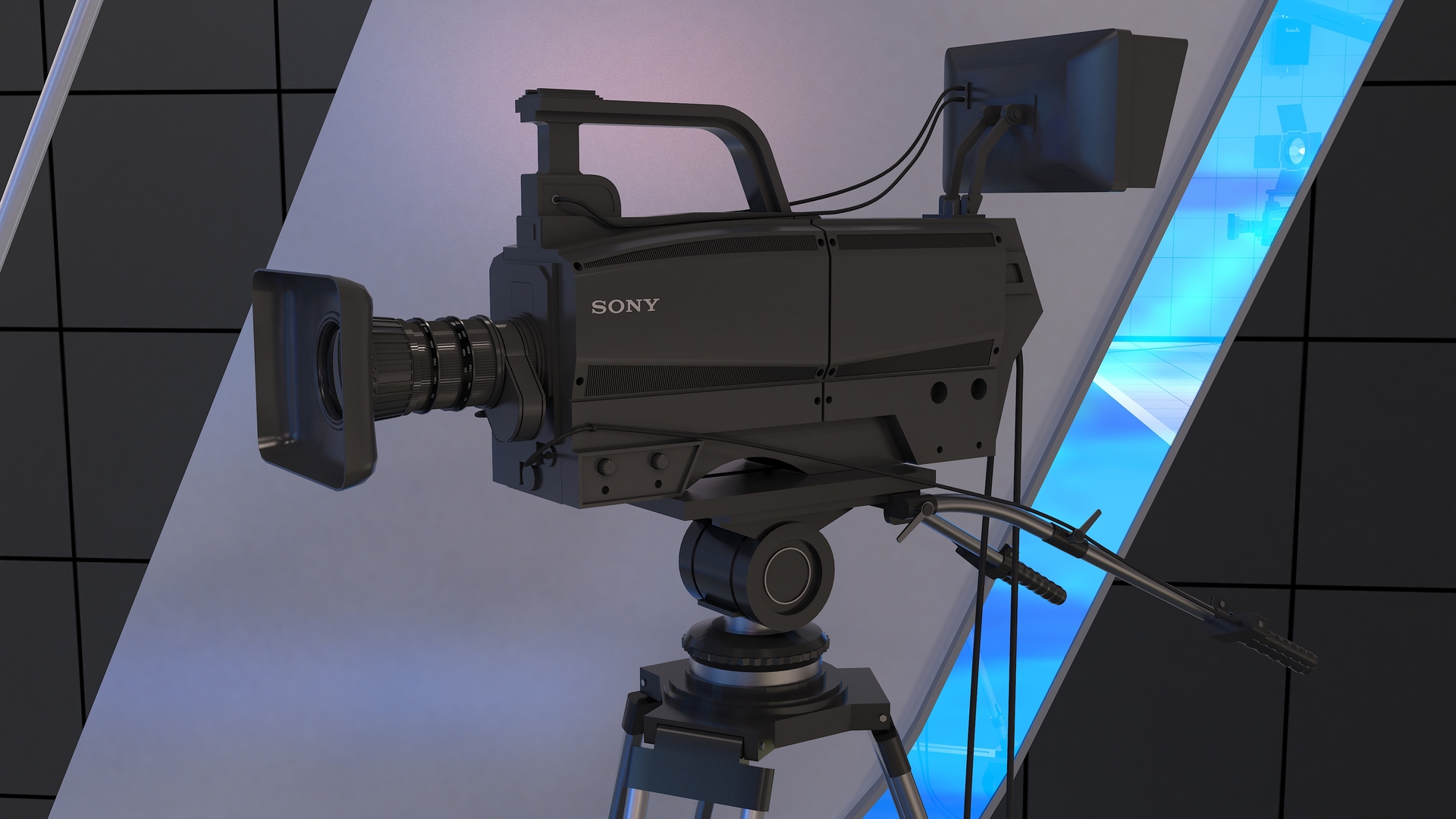 3D model tv studio camera - TurboSquid 1580541