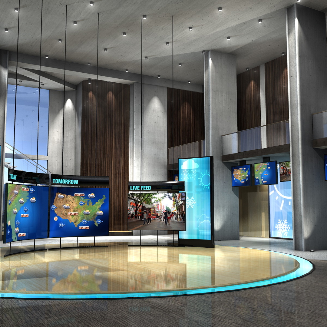 3D virtual studios model - TurboSquid 1580605