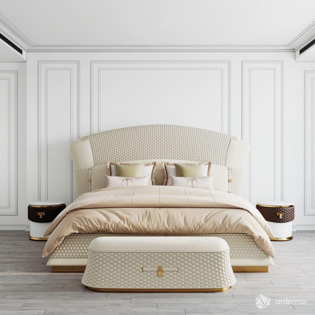 Turri bed 3D - TurboSquid 1580726